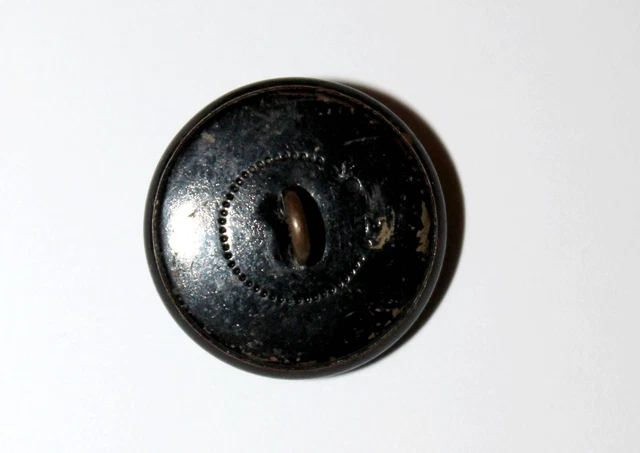 RARE ANTIQUE NAVAL NAVY MILITARY UNIFORM BUTTON - ANCHOR + OVAL D:23mm ...