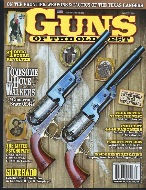 GUNS OF THE Old West Magazine Winter 2022 Kevin Costner £8.63 - PicClick UK