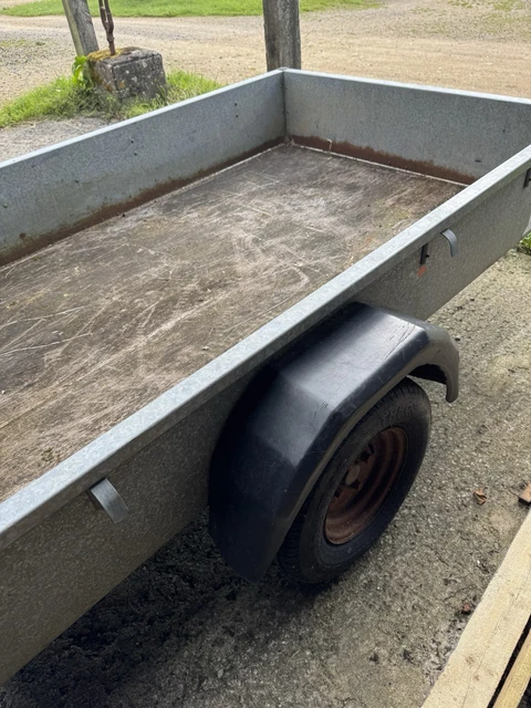 IFOR WILLIAMS SINGLE Axle Trailer 6ft x 4ft £567.70 - PicClick UK
