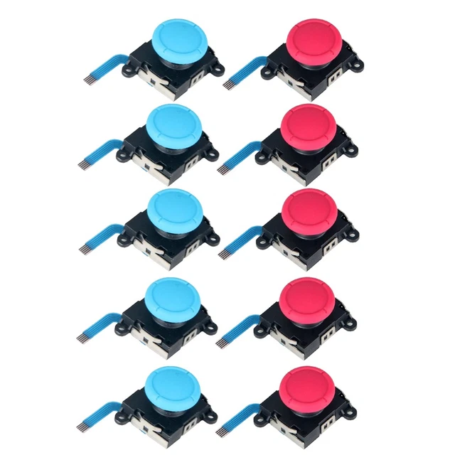 10PCS 3D ANALOG Joystick Lite Joycon Controller Handle Joystick For2788 ...