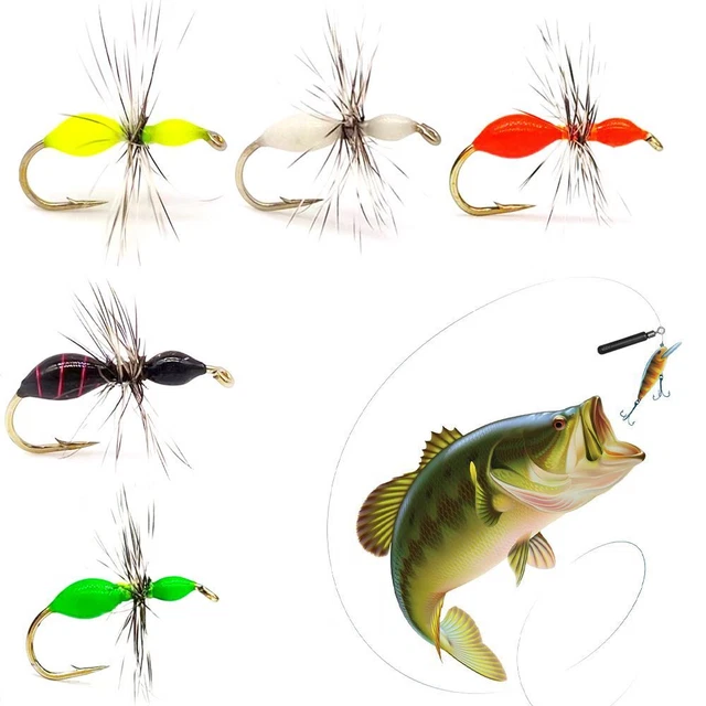 HOOK HAIR HOOK Artificial Insect Lure Insects Hook Ant Lures Fly ...