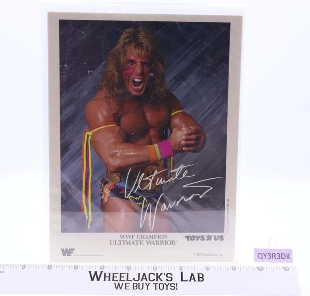 ULTIMATE WARRIOR TOYS R Us WWF Wrestling Promo Photo 8x10 New in ...