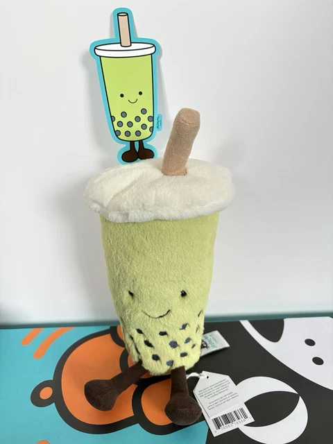 JELLYCAT FENWICK EXCLUSIVE Camellia Matcha Bubble Tea- BNWT - Same Day ...
