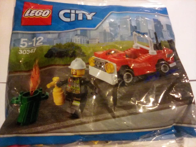 LEGO CITY 30347 Fire Car with figure New & Sealed Poly Bag £4.25 ...