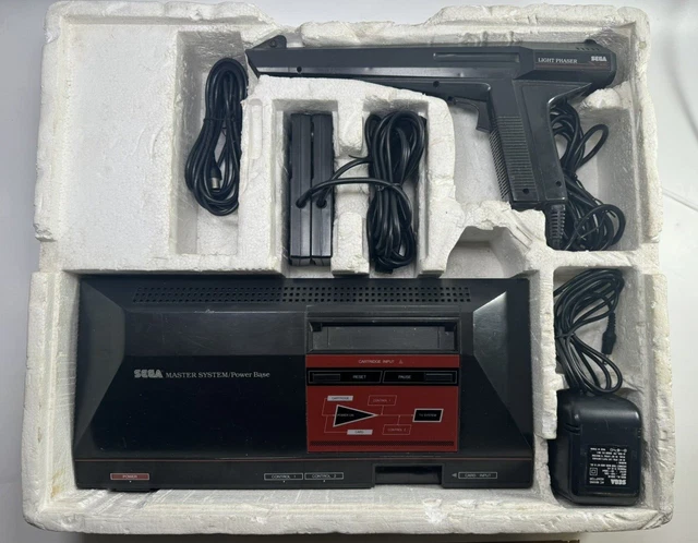 SEGA MASTER SYSTEM Mk1 Boxed X2 Controller, Lightgun, getestet EUR 128 ...