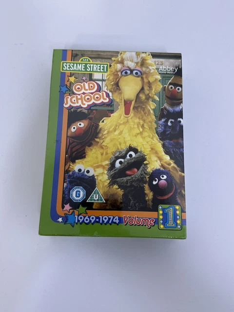 SESAME STREET - Old School : Vol 1 (Box Set, DVD, 1969) $40.00 - PicClick AU