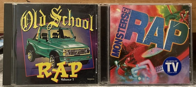 MONSTERS OF RAP CD lot Old School Run DMC MC Hammer EUR 14,18 - PicClick IT