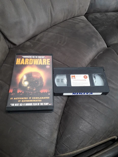 RARE HARDWARE VHS Big Box Ex Rental Sci-fi Horror Palace Premiere £14. ...