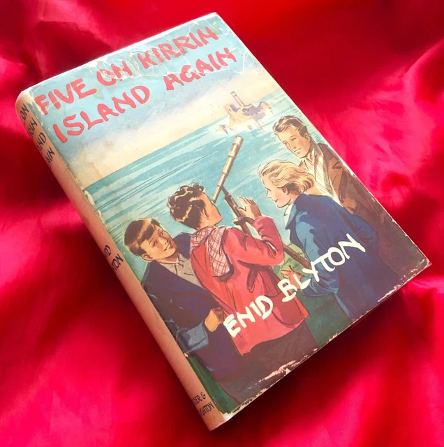 FAMOUS FIVE ON KIRRIN ISLAND AGAIN PAR ENID BLYTON 1ER/3e 1949 avec dw ...
