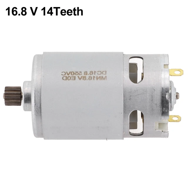 MOTEUR ÉLECTRIQUE RAPIDE et puissant 550 DCM 16 8V pour usage ...