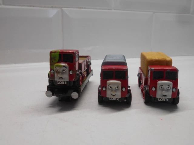 THOMAS THE TANK engine ertl trains lorry 1 lorry 2 and lorry 3 £14.99 ...