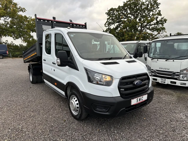 FORD TRANSIT DOUBLE Cab Tipper Air Con Drw 2022 £23,995.00 - PicClick UK