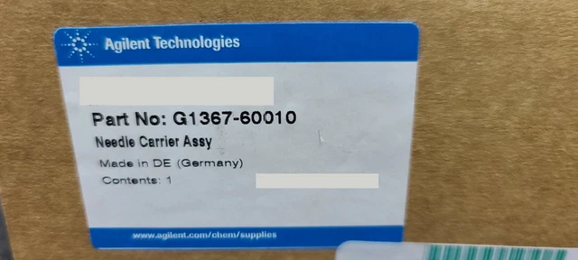 NEUF !!! PORTE-AIGUILLE Agilent 1100 1260 1290 Assy p/n : G1367-60010 ...