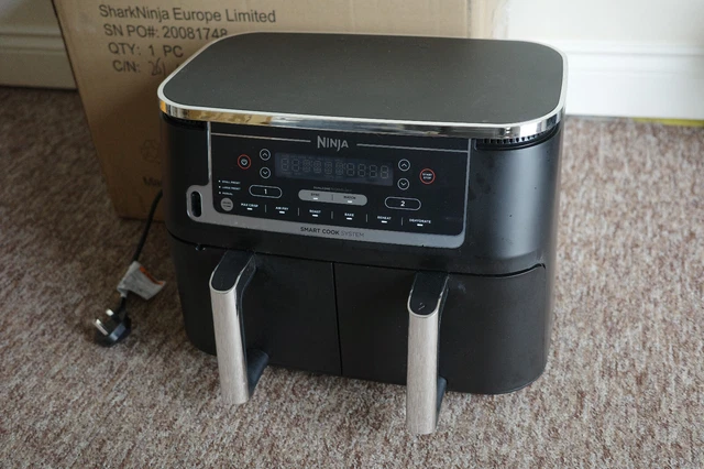 NINJA FOODI MAX Dual Zone Air Fryer [AF451UK] Smart Cook System, 9.5L ...