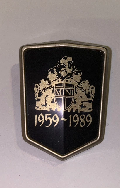 CLASSIC MINI AUSTIN Rover Mini 30 Bonnet Badge - Genuine - Used £35.00 ...