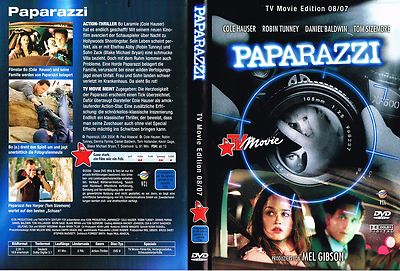 (DVD) PAPARAZZI-COLE HAUSER, Robin Tunney, Daniel Baldwin, Tom Sizemore ...