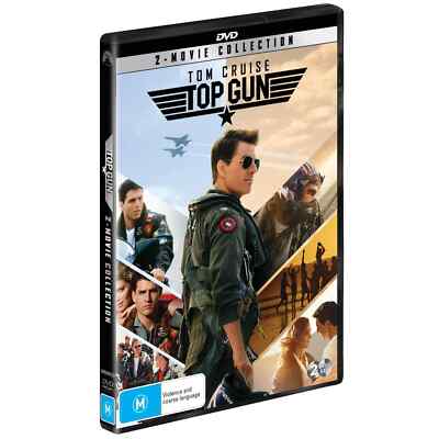 BRAND NEW TOP Gun 2-Movie Collection (DVD, 2022) *PREORDER Tom Cruise ...