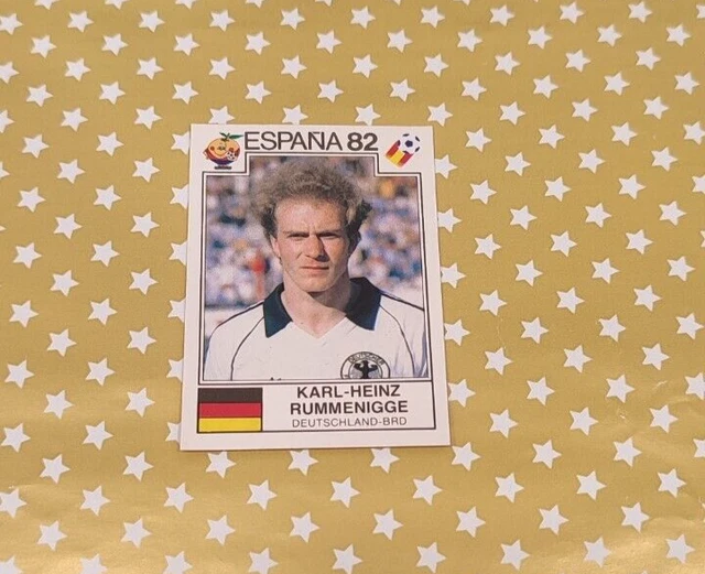 PANINI WORLD CUP Album Sticker Espana 82, 1982, N°127 Karl-Heinz ...