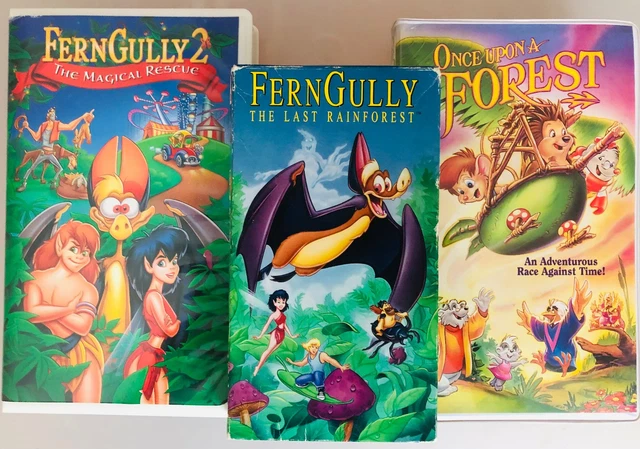 FERNGULLY MOVIES & Once Upon A Forest VHS Tape Lot £0.76 - PicClick UK