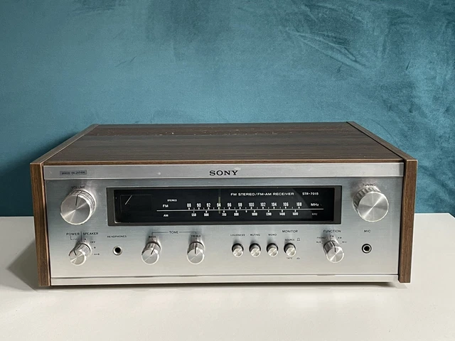 VINTAGE SONY STR-7015 FM HIFI STEREO/ FM-AM RECEIVER with Original Box ...