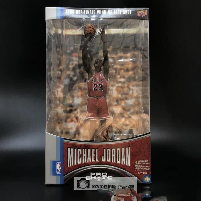 HOT！ MCFARLANE MICHAEL Jordan 1998 Nba Finals Winning Last Shot 8 ...