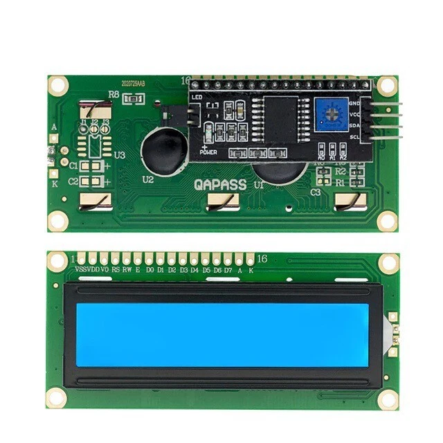 16X2 LCD DISPLAY LCD1602 Blue Module with I2C for Arduino Raspberry Pi and More £5.49 - PicClick UK