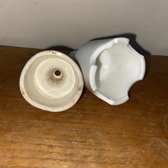5 VINTAGE PIE Funnels 1 Blackbird/ 2 White Birds/ 2 Chimneys Some ...