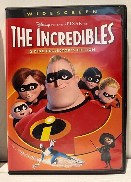 THE INCREDIBLES COLLECTOR'S Edition DVD - Disney Pixar Movie - Jack ...