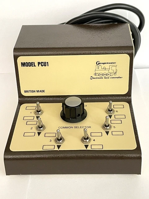 GAUGEMASTER MODEL PCU1 POINT CONTROL UNIT £95.00 - PicClick UK