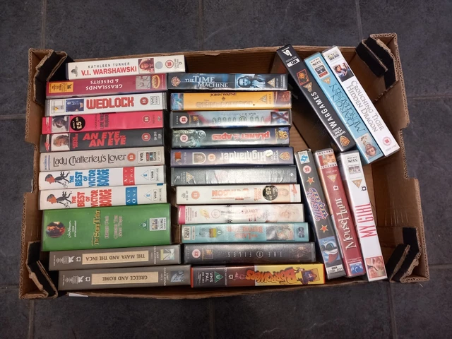 RARE 80S 90S VHS Video Tape Bundle Job Lot - Classics, Kids & Adult ...