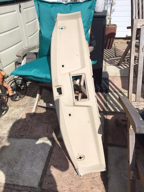 MERCEDES W124 CE Coupe Front Roof Panel Cover sunvisor headliner trim ...