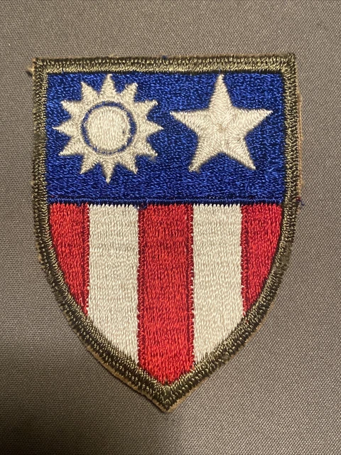 WW2 US ARMY AAF China Burma India Theater CBI Shoulder Patch SSI Cut ...