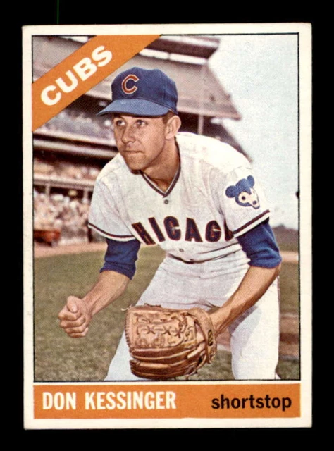 1966 TOPPS #24 Don Kessinger VGEX RC recrue Cubs 557801 EUR 7,88 ...