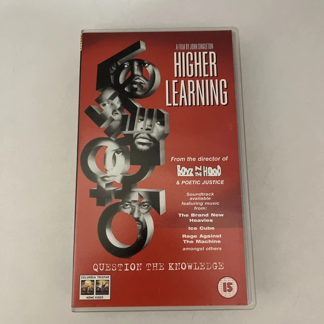 HIGHER LEARNING VHS Cassette Tape Film Movie (1998) £4.91 - PicClick UK