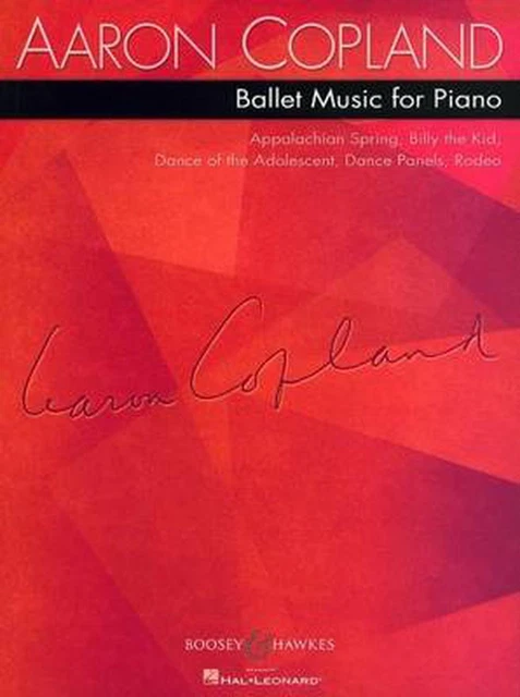 AARON COPLAND - Ballet Music for Piano by Aaron Copland (English ...