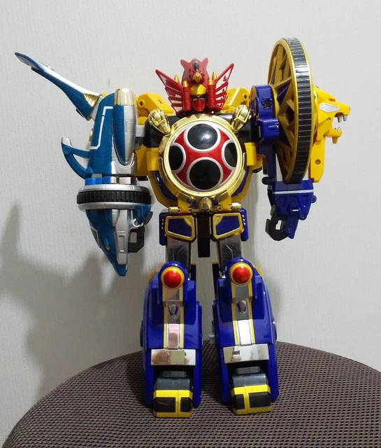 POWER RANGERS NINJA Storm Hurricaneger Senpujin Tri Condor set BANDAI ...