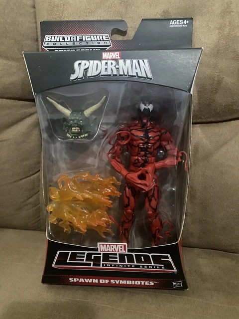 MARVEL LEGENDS: SPAWN of Symbiotes - Carnage (Figurine Green Goblin ...