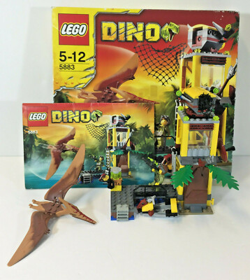 LEGO 5883 PTERANODON Tower Takedown - Complete With Instructions & Box ...