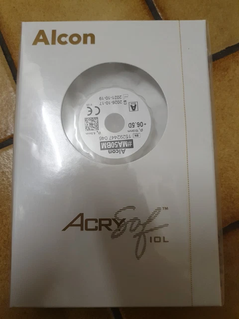 ALCON ACRY MA50BM +20.5D 13mm Intraocula Lense £90.00 - PicClick UK