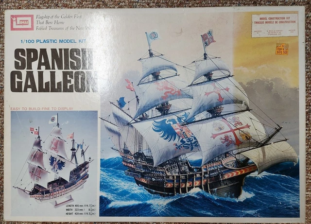 SPANISH GALLEON UNASSEMBLED model kit, IMAI EUR 84,29 - PicClick DE