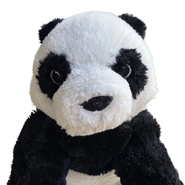IKEA KRAMIG 12” Panda Plush Stuffed Animal Black And White Wildlife ...