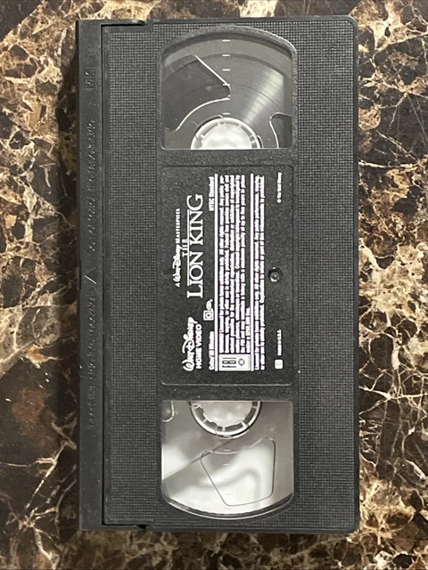 THE LION KING (VHS 1995) DISNEY Masterpiece Collection $13.95 - PicClick CA