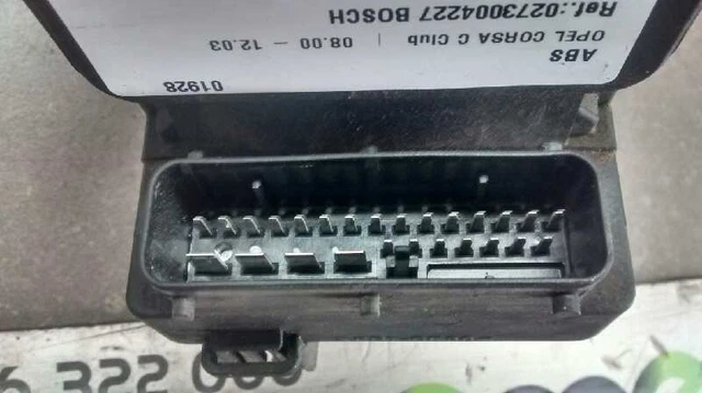 0273004227 ABS OPEL Corsa C 1.2 (F08, F68) 2002 EUR 122,15 - PicClick FR