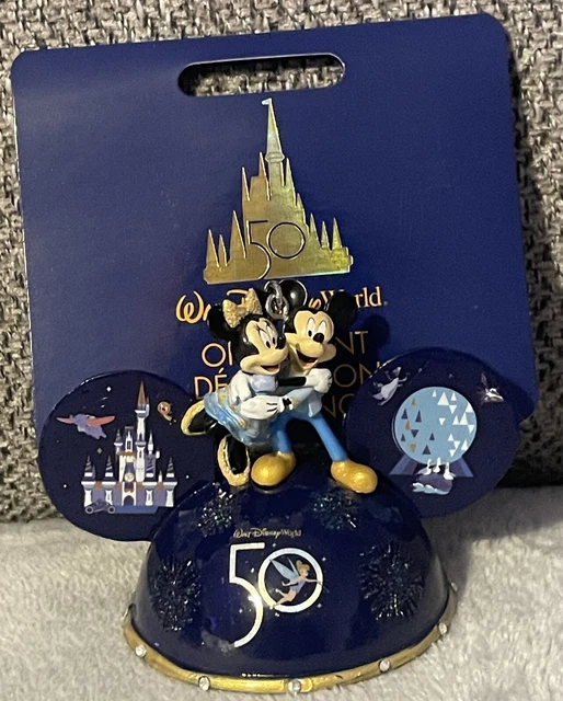 BNWT WALT DISNEY World 50th Anniversary Mickey Mouse Light-up Hanging ...