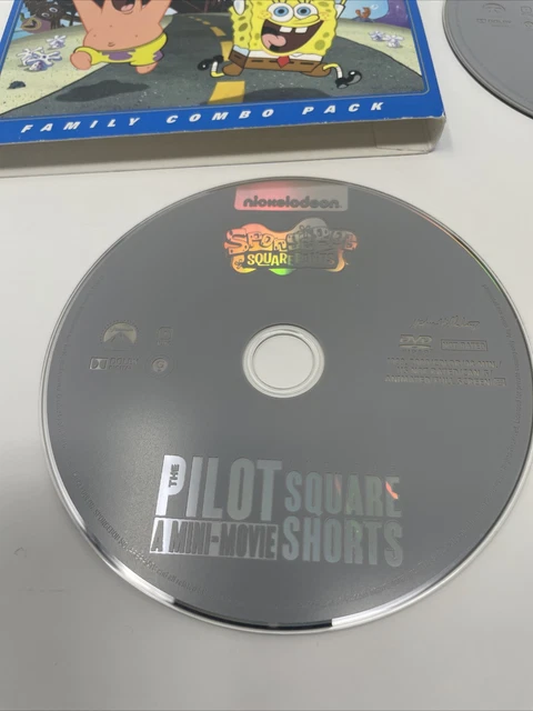 SPONGEBOB SQUARE PANTS DVD Movie Lot Kids Adult Cartoon Pilot Patrick ...