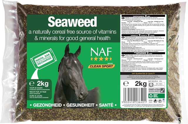 SEAWEED FOR HORSES 2Kg Refill – Natural Source of Vitamins & Minerals ...