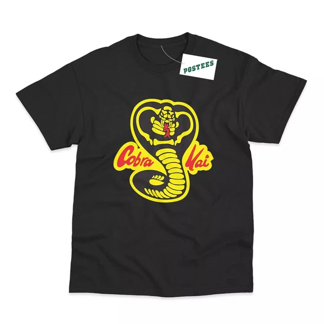COBRA KAI DOJO Logo Karate Kid Inspired Martial Arts Kung Fu Kids T-Shirt £18.62 - PicClick UK