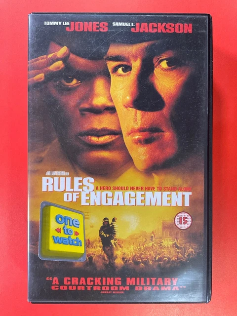 RULES OF ENGAGEMENT, VHS Video, Tommy Lee Jones, Samuel L Jackson EUR 3 ...