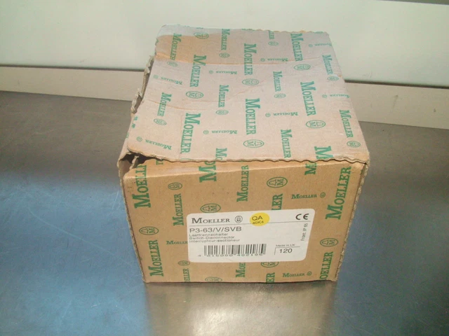 NEW MOELLER P3-63/V/SVB Switch Disconnector, P3-63 £50.00 - PicClick UK