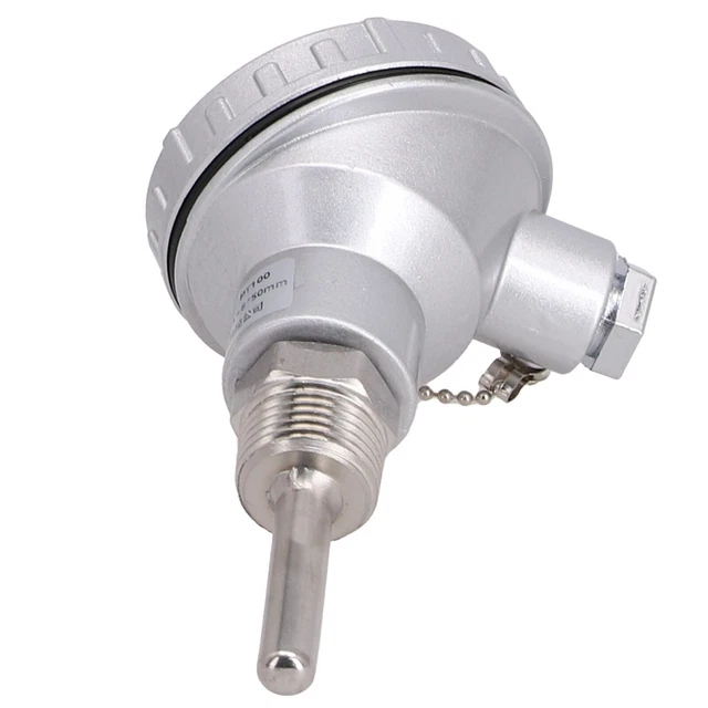 RTD PT100 TEMPERATURE-SENSOR Probe NPT Thread Thermocouple Terminal ...